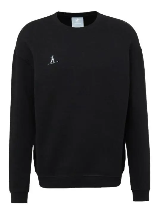 MAMMUT Base Ml Crew Neck Ski Tour - Black