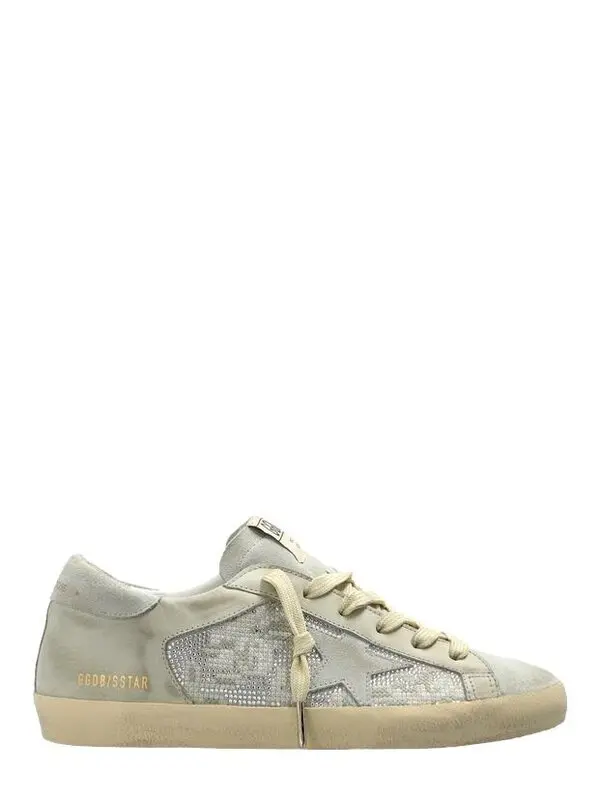 GOLDEN GOOSE Super Star Double Quarter Sneakers - Grey