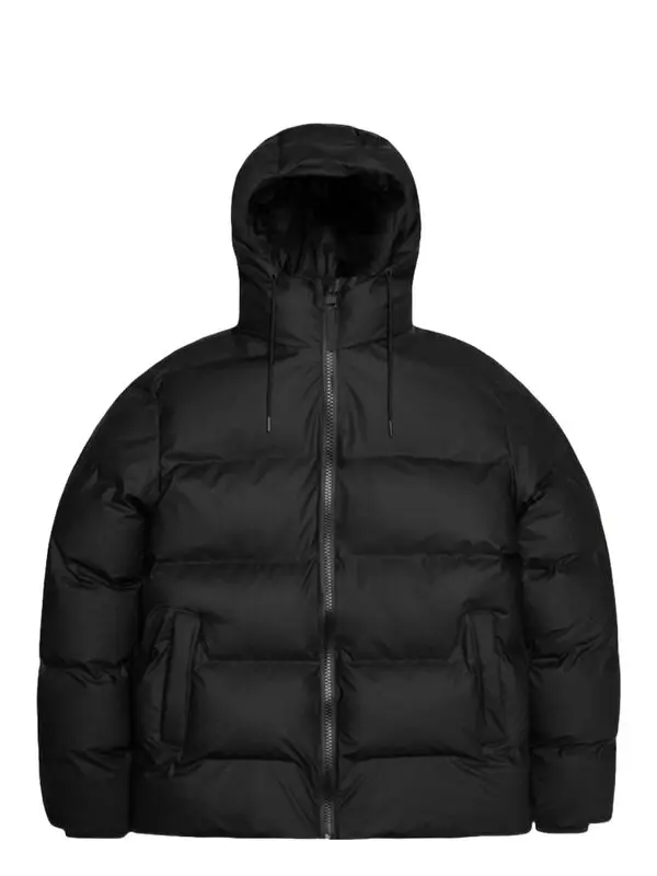 Rains Alta Hooded Jacket - Black