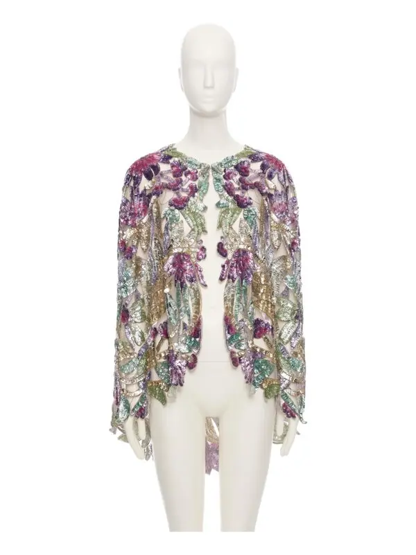 Valentino Garavani Sequined Jacket - White