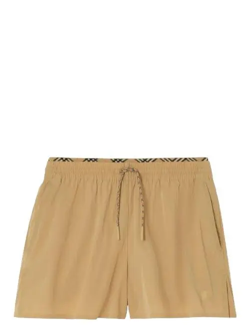Burberry Stretch Nylon Shorts - Beige