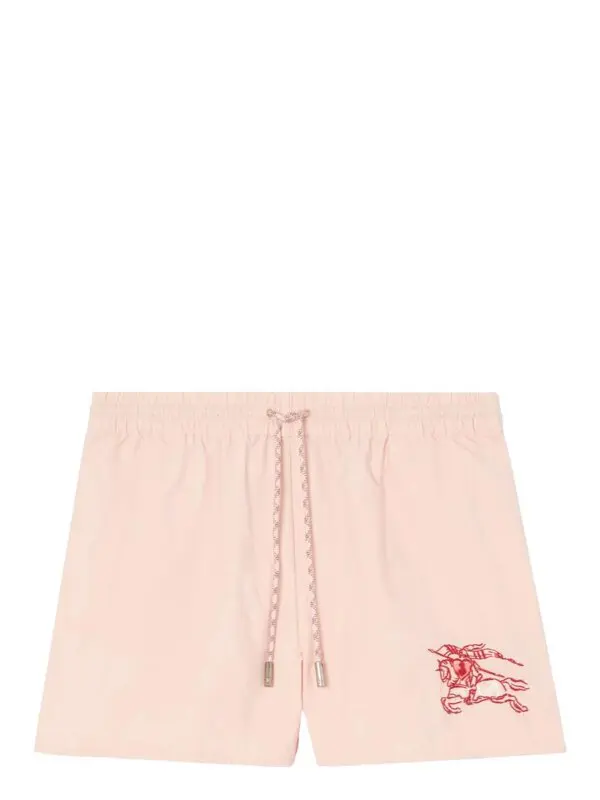 Burberry Heart Knight Stretch Nylon Shorts - Pink