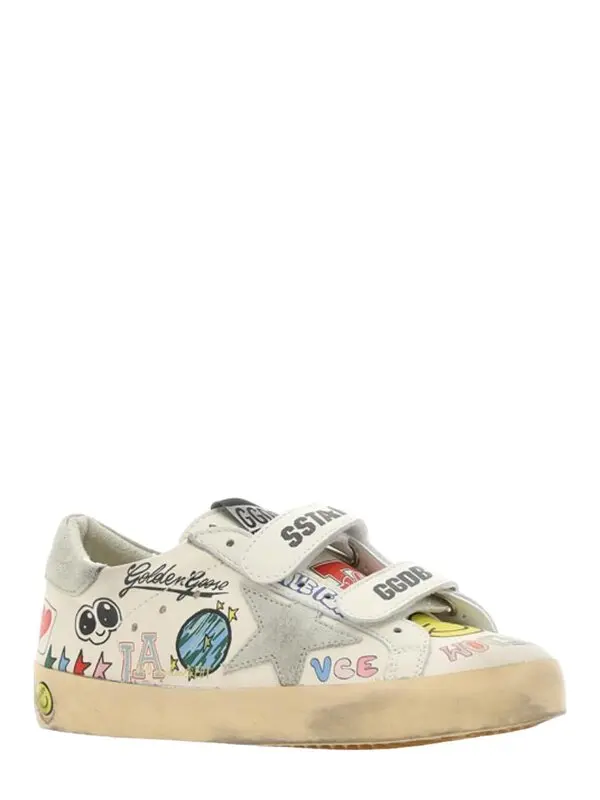 GOLDEN GOOSE Round Toe Sneakers - Nude