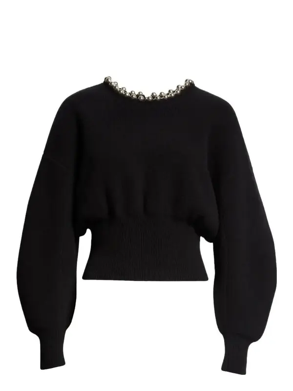 Alexander Wang Ball Detailed Sweater - Black