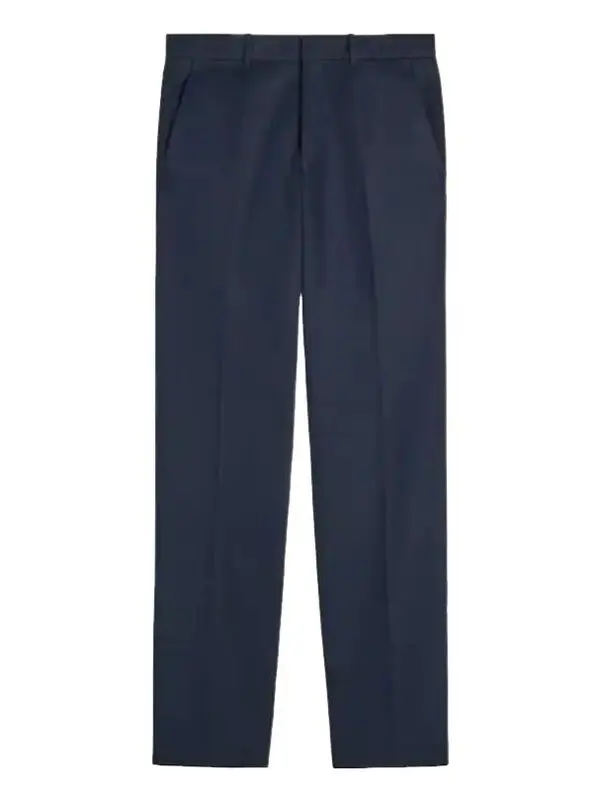 TOD'S Tailored Casual Pants With Belt Loops - Blue