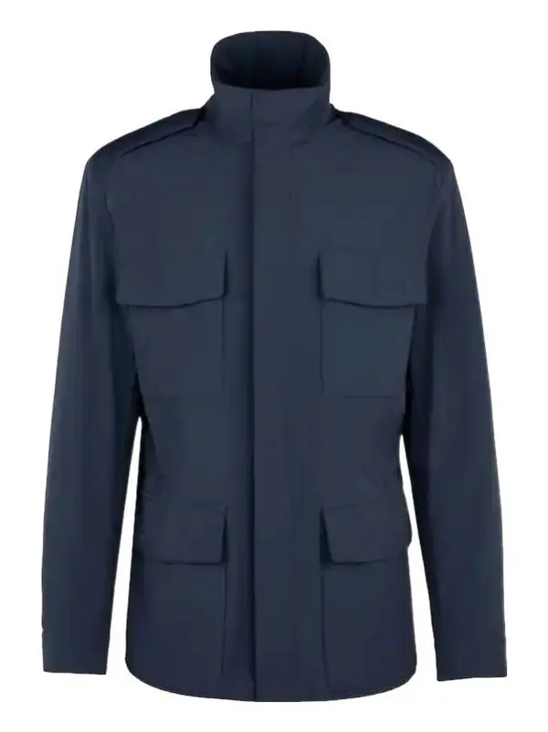 TOD'S Long-sleeved Jacket - Blue