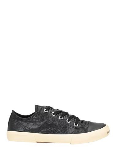 Balenciaga Leather Low-top Sneakers - Black
