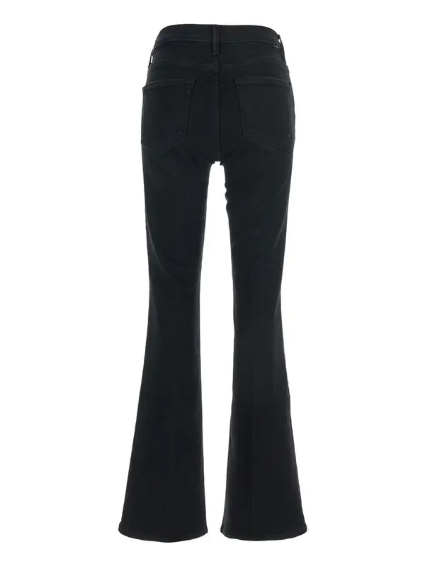 MOTHER Flared Jeans - Deep Black