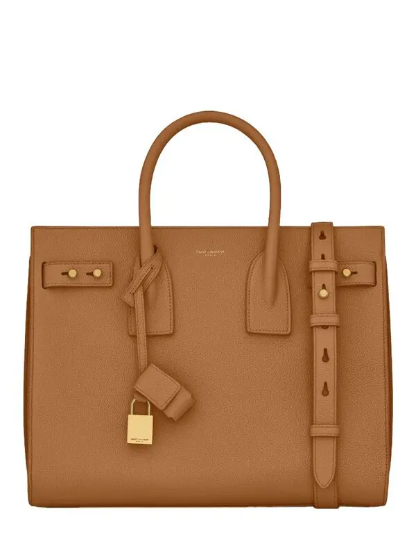 Saint Laurent Small Sac De Jour - Brown
