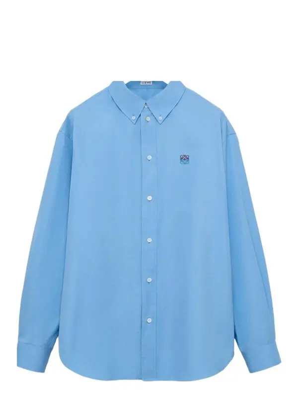 Loewe Long-sleeved Shirt - Light Blue