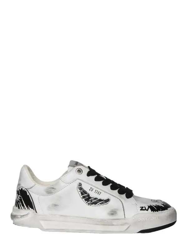 Zadig&Voltaire Fly Wings Sneakers - White