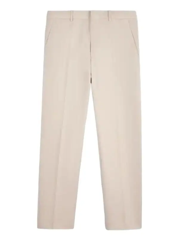 TOD'S Cotton Chino Trousers - Beige