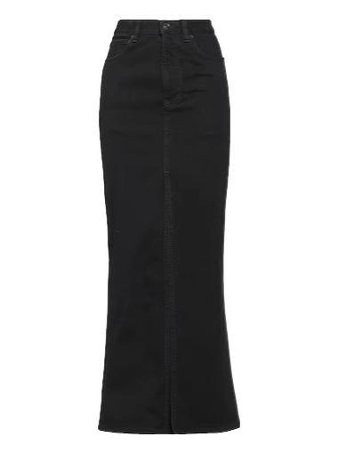 Balenciaga Denim Skirt - Black