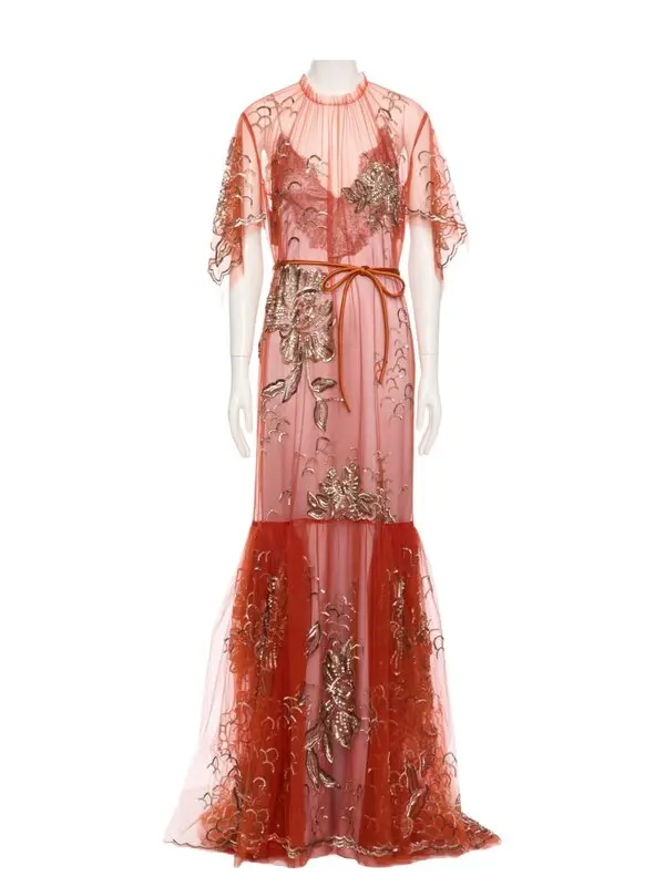 Valentino Garavani Short-sleeved Dress - Pink