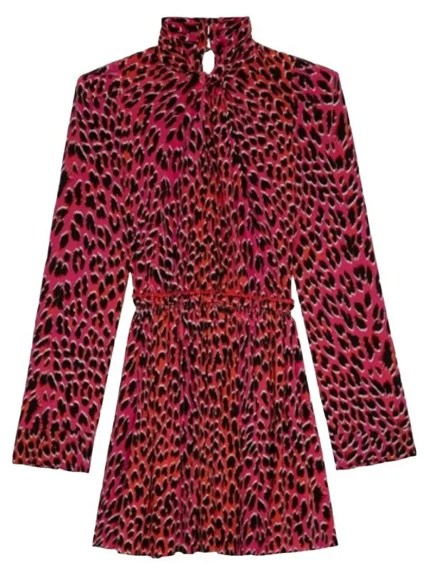 Zadig&Voltaire Leopard-print Dress - Red