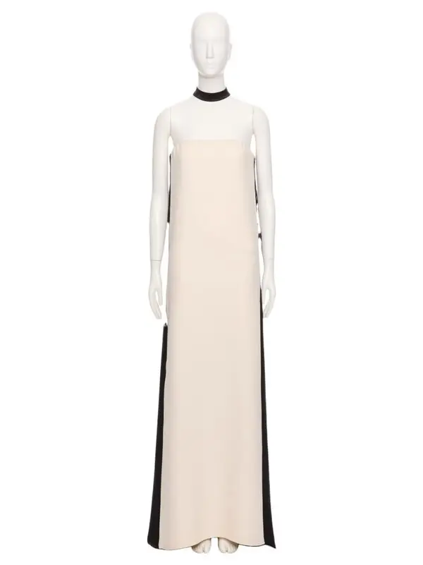 Valentino Garavani Sleeveless Color-blocked Maxi Dress - No