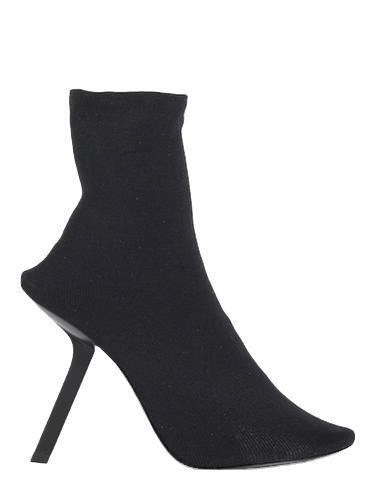 Balenciaga Knitted Sock Ankle Boots - Black