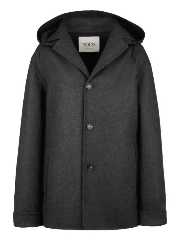 TOD'S Double-faced Cashmere Jacket - Black