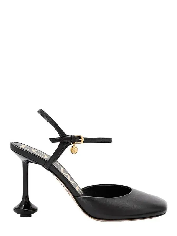 Loewe Ankle Strap High Heel Sandals - Black