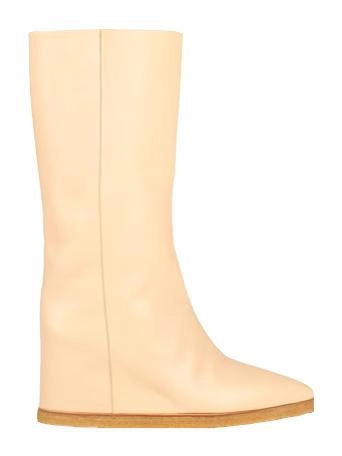 Chloé Knee-high Wedge Boots - Nude