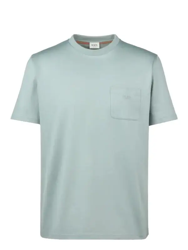 TOD'S Short-sleeved Crew Neck T-shirt - Green