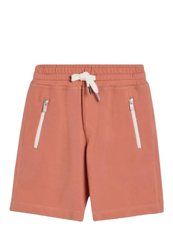 Brunello Cucinelli Cotton Piqué Bermuda Shorts - Apricot