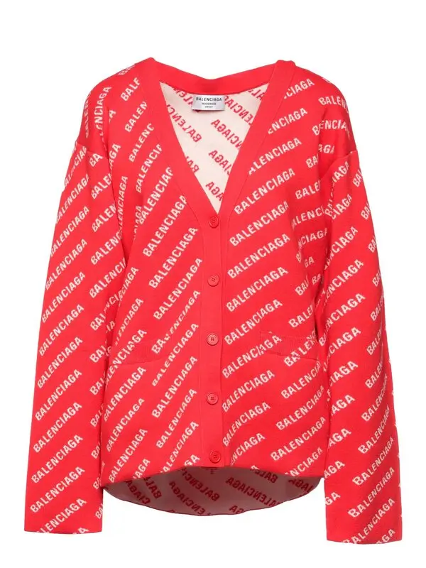 Balenciaga Cardigan - Red
