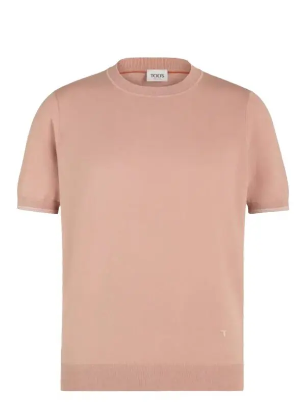 TOD'S Crew Neck T-shirt - Pink