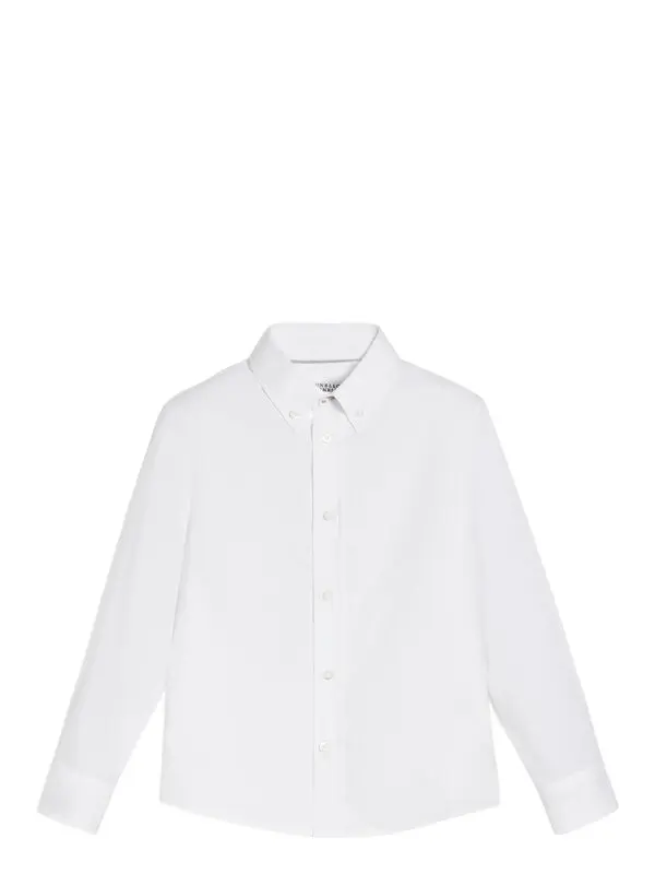 Brunello Cucinelli Cotton Twill Shirt - White
