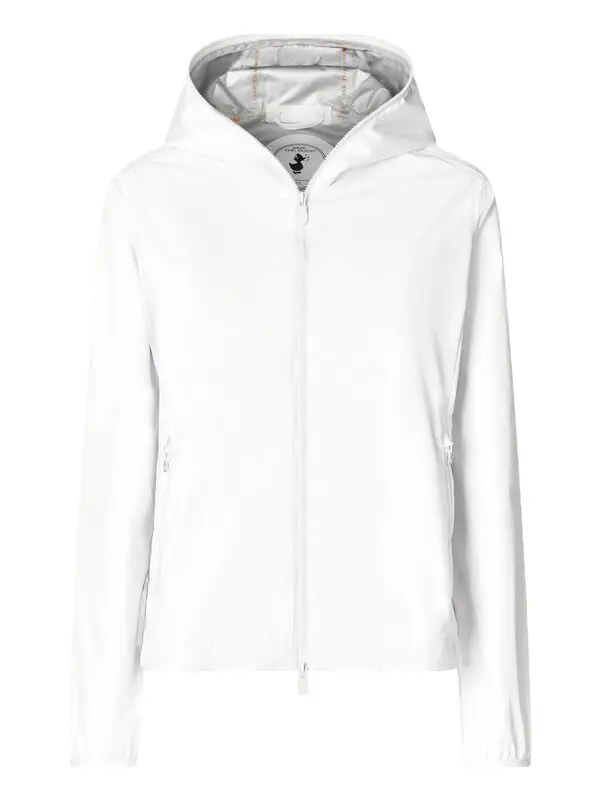 SAVE THE DUCK Lightweight Hooded Jacket - White