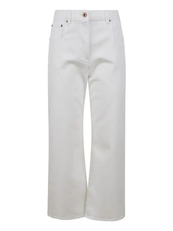 Aspesi Wide-leg Jeans - White