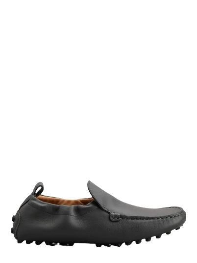 TOD'S Pebble Detail Slip-on Loafers - Grey