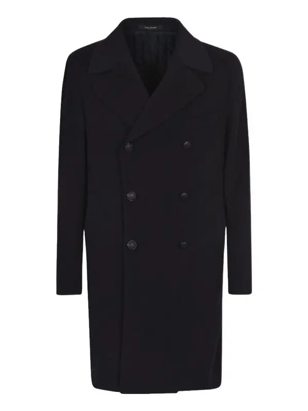 Tagliatore Arden Double-breasted Coat - Black