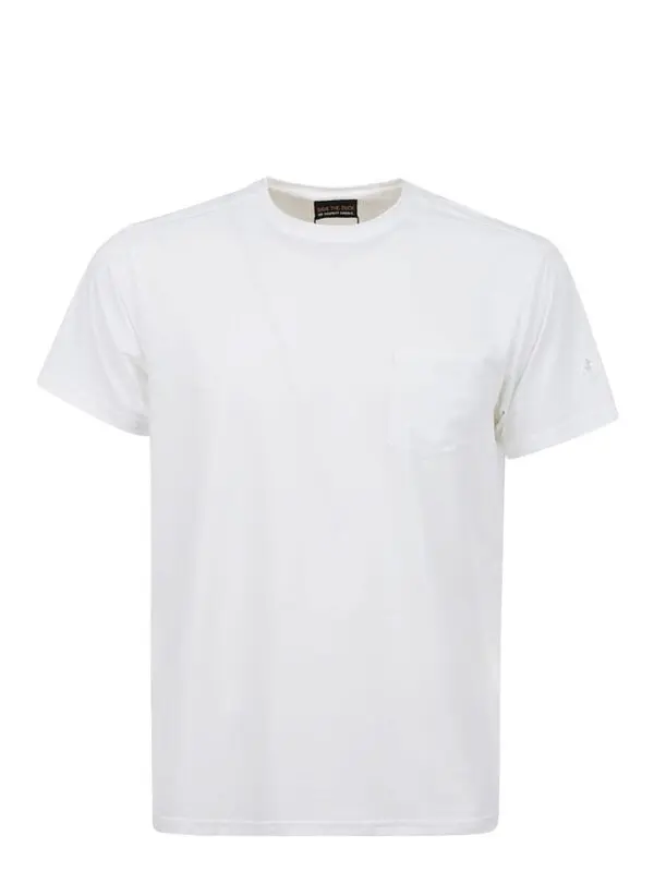 SAVE THE DUCK Chest Pocket T-shirt - White