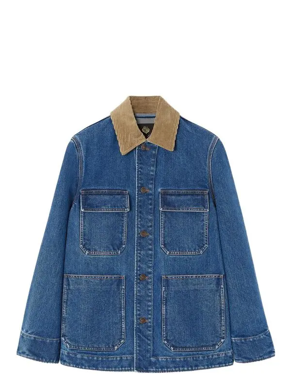 Loro Piana Dean Field Denim Jacket - Light Blue Detergent
