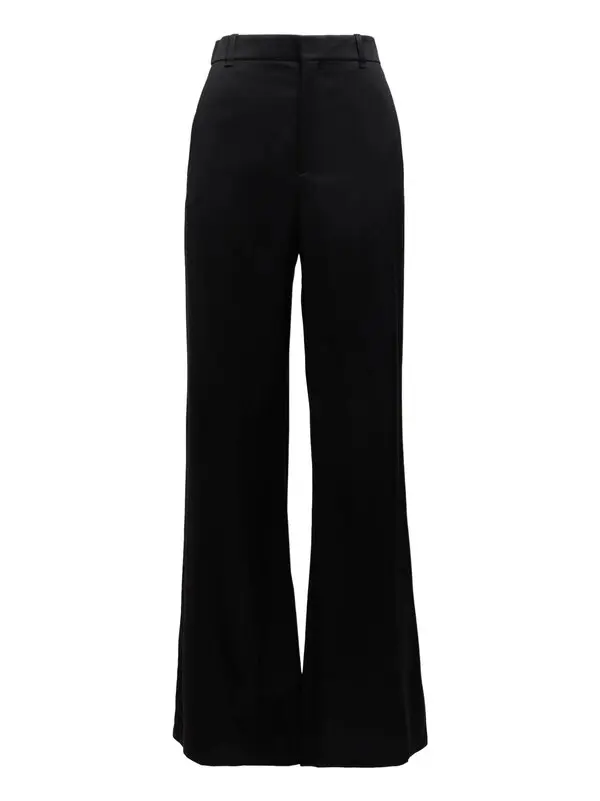 Chloé Flared Trousers - Black