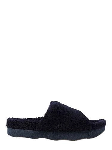 Chloé Lamb Wool Slippers - Black