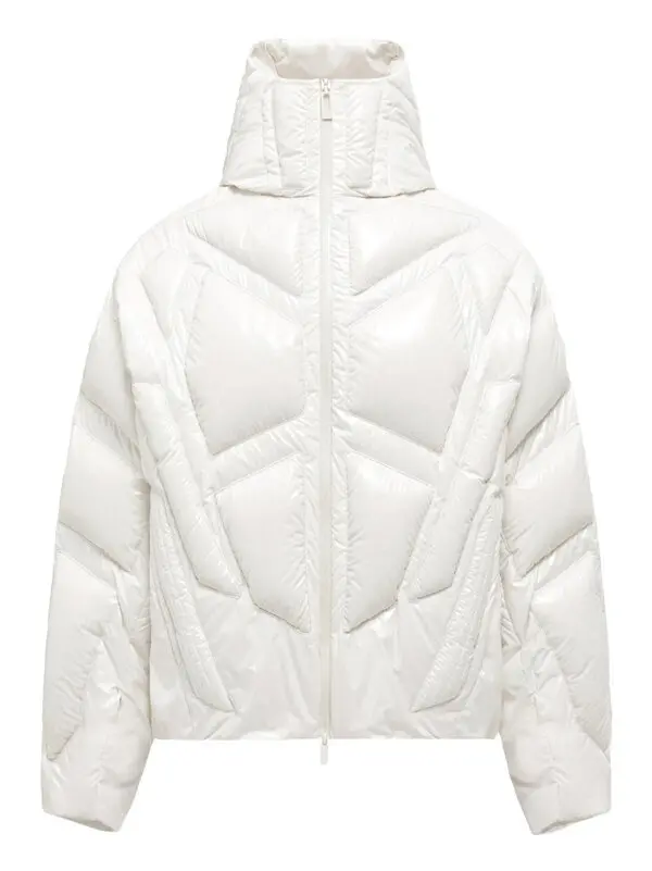 Moncler X A$ap Rocky Bahianinha Hooded Short Down Jacket - White