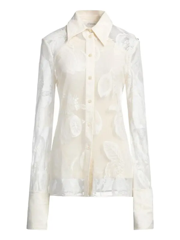 Sportmax Lace Shirt - White