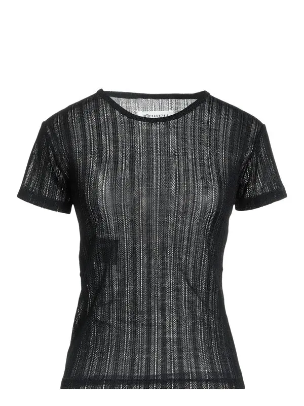 MAISON MARGIELA Plain Colour Jumper - Black