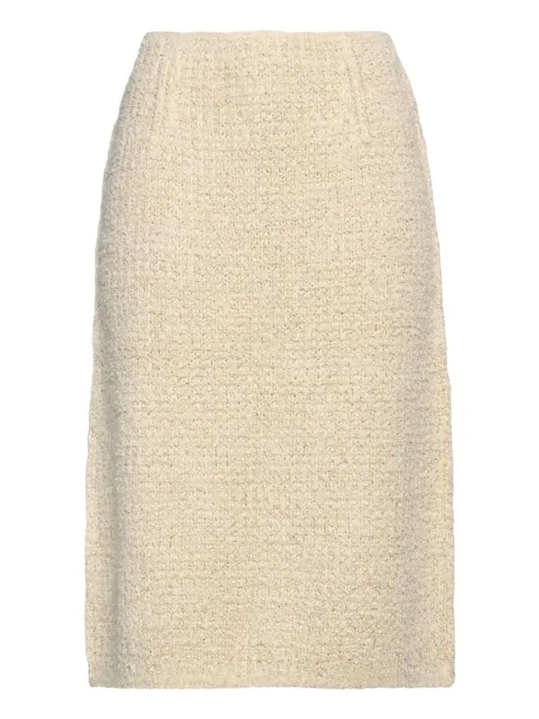 MAISON MARGIELA Elasticised Waist Pencil Skirt - Nude