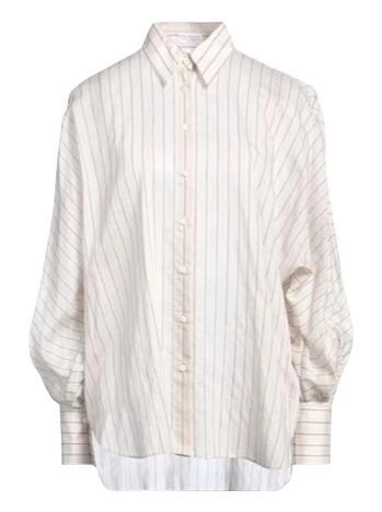 Brunello Cucinelli Striped Shirt - White