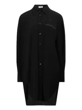 Brunello Cucinelli Silk Shirts Blouses - Black