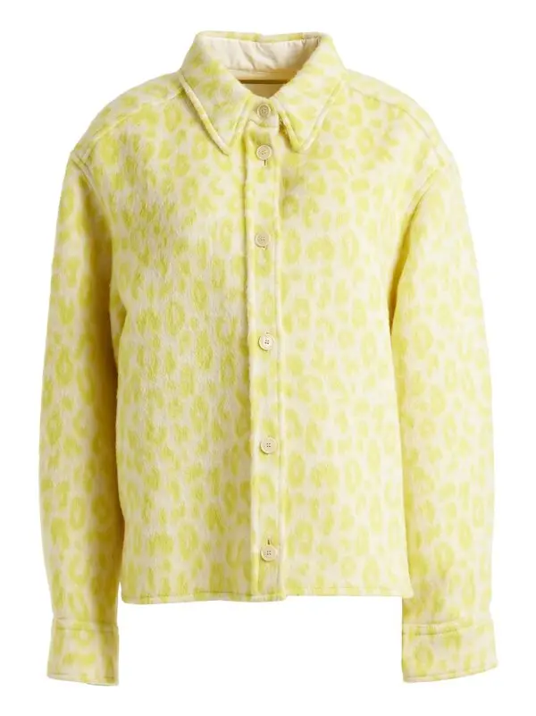 Isabel Marant Étoile Printed Long-sleeve Shirt - Yellow