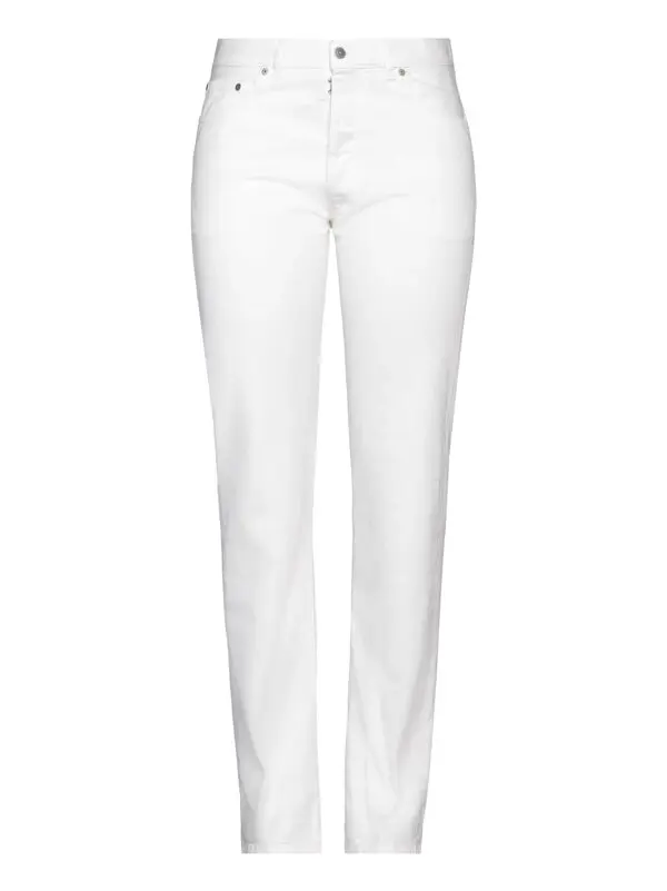 MAISON MARGIELA Straight-leg Jeans - White