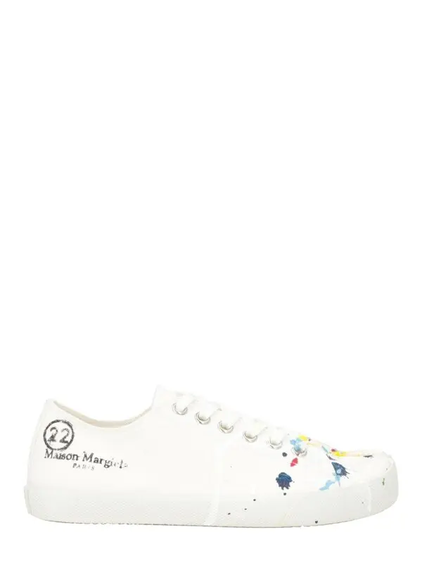 MAISON MARGIELA Low-top Canvas Sneakers - White