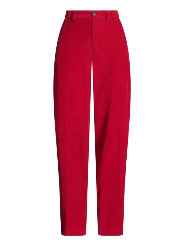 MAISON MARGIELA Straight-leg Corduroy Trousers - Red