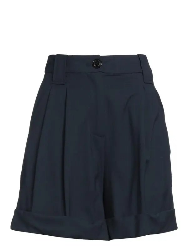 GANNI High-waisted Cargo Shorts - Black