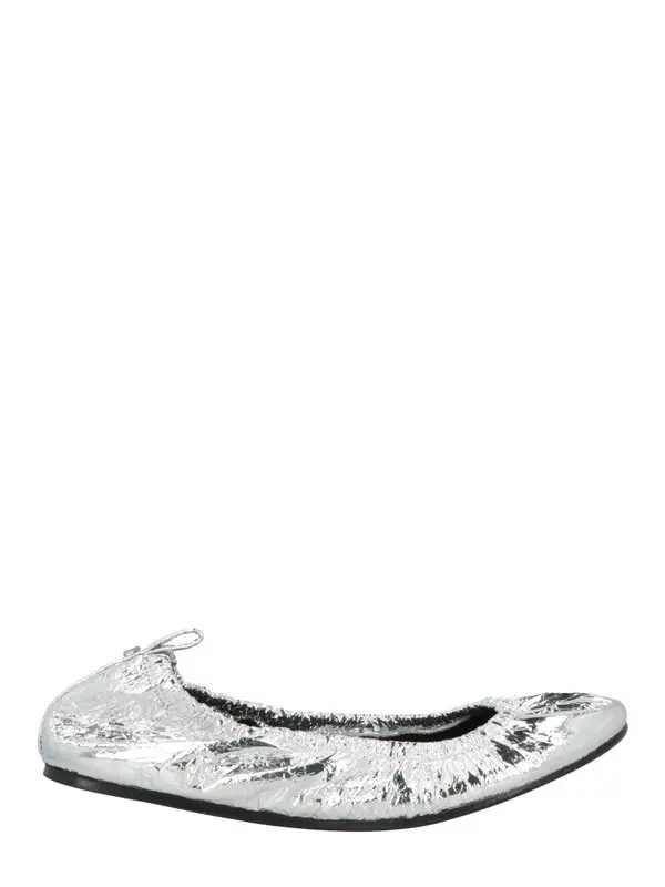 Isabel Marant Étoile Round Toe Ballet Flats - White