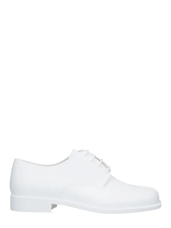 MAISON MARGIELA Round Toe Derby Shoes - White